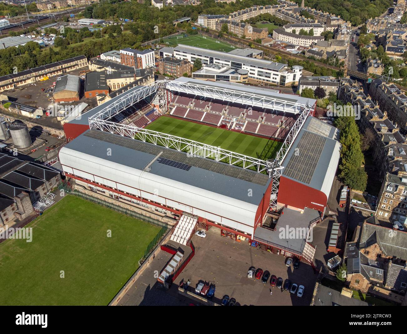 Tynecastle stadium hi-res stock photography and images - Alamy