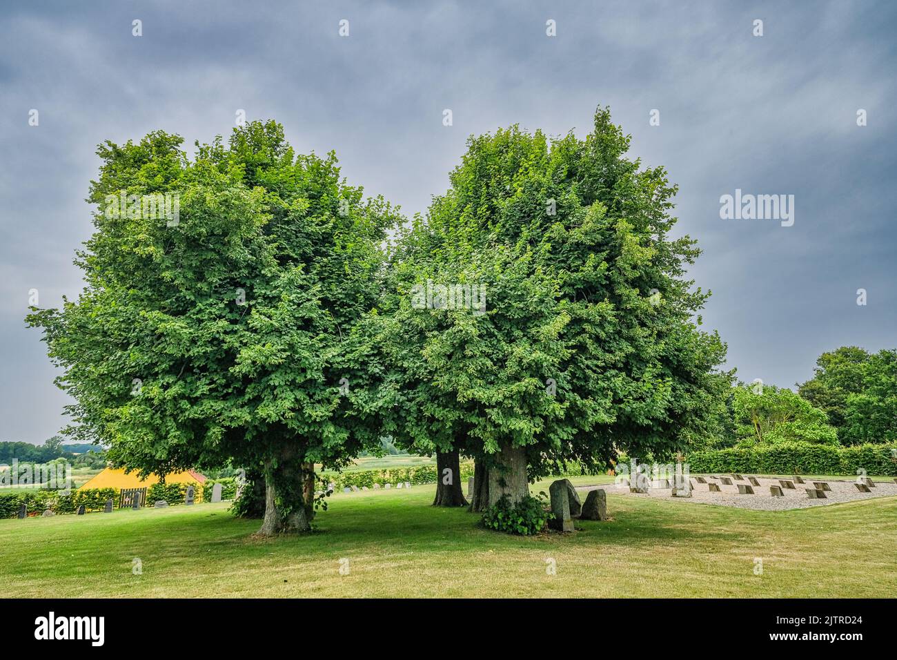 Brahetrolleborg Castle in Korinth on Funen, Denmark Stock Photo - Alamy