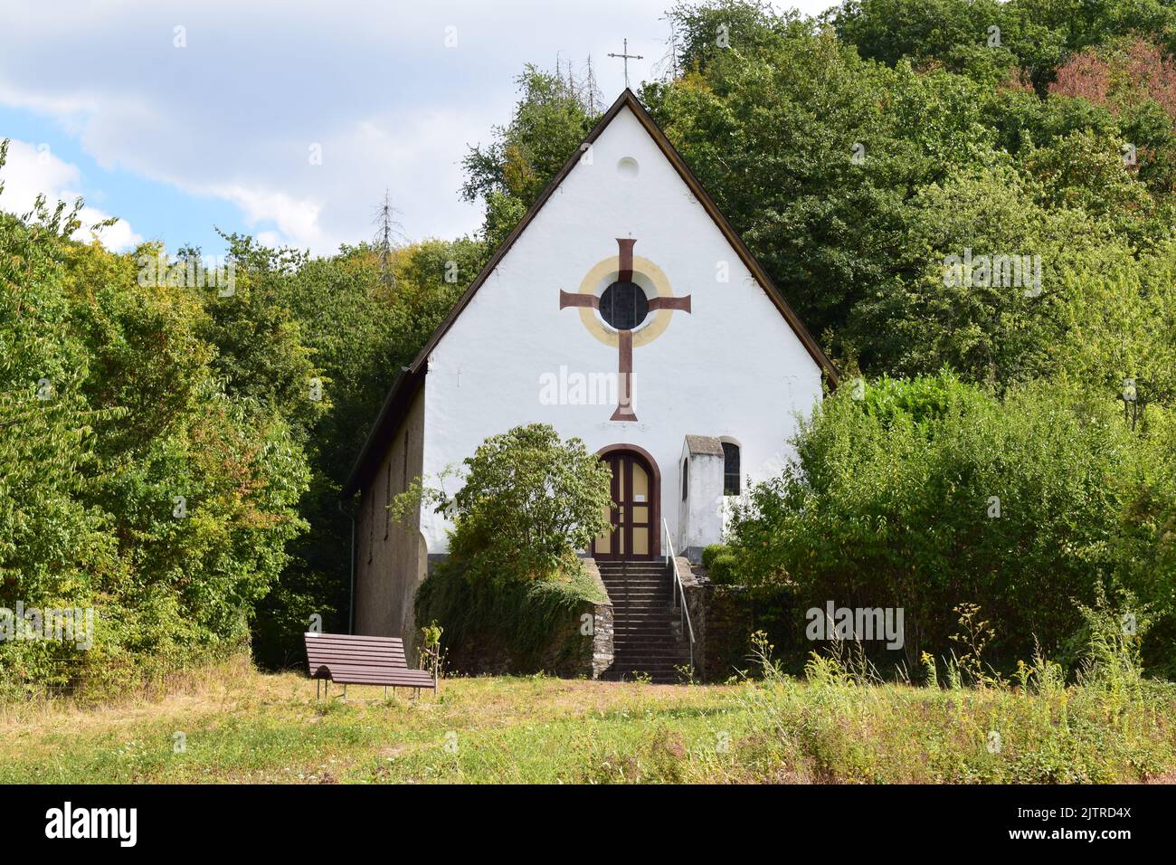 small white chapel Stock Photo - Alamy