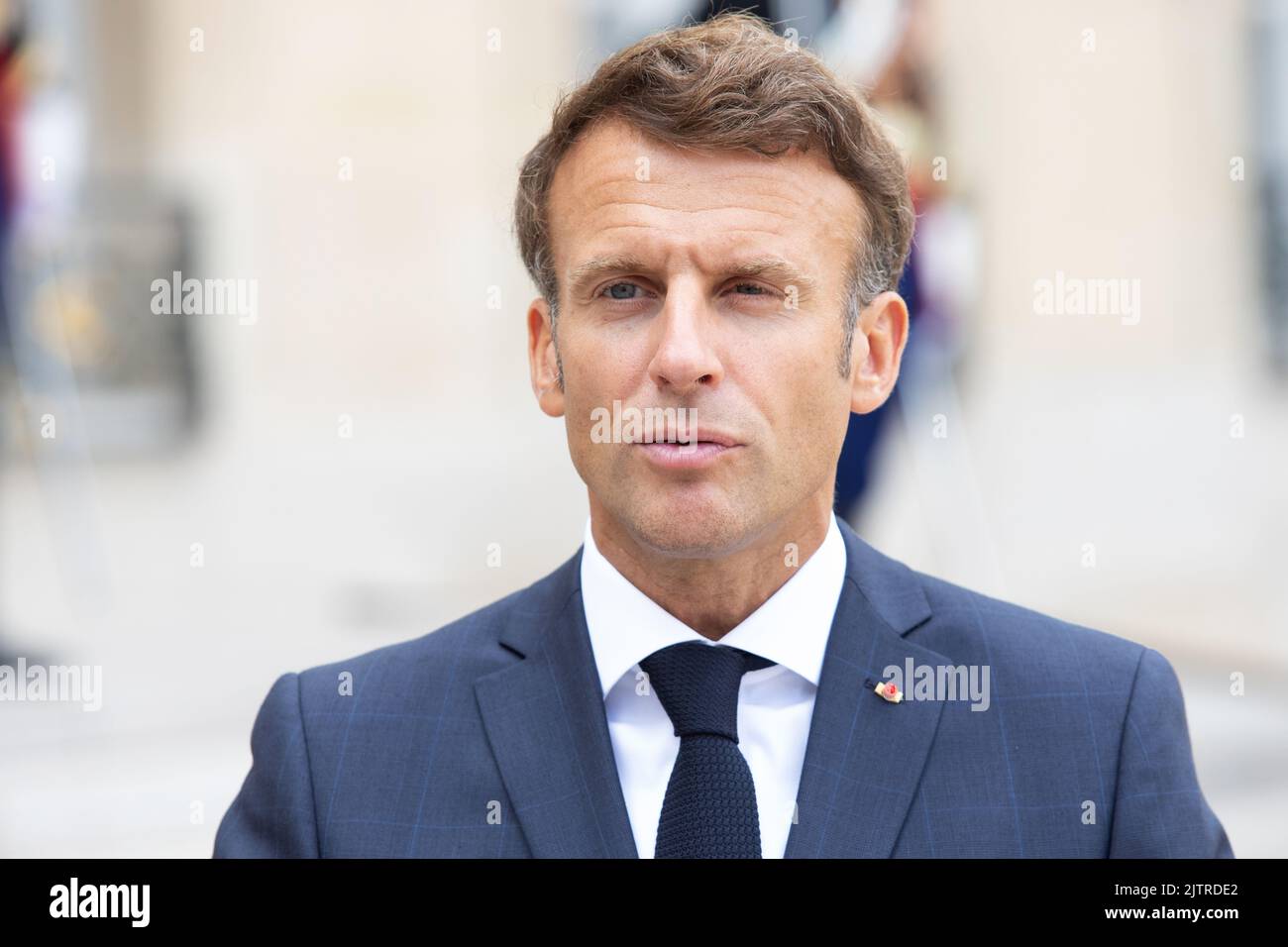 Paris, France, the first September 2022, meeting between the French ...