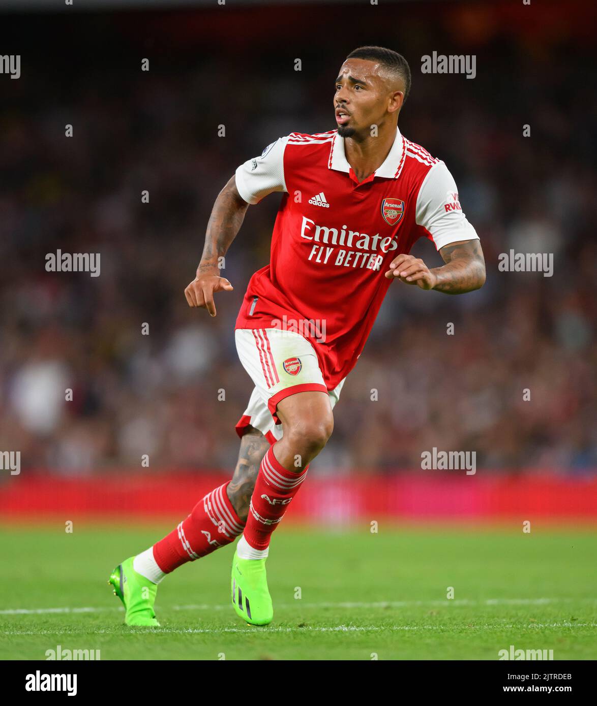 31 Aug 2022 - Arsenal v Aston Villa - Premier League - Emirates Stadium ...