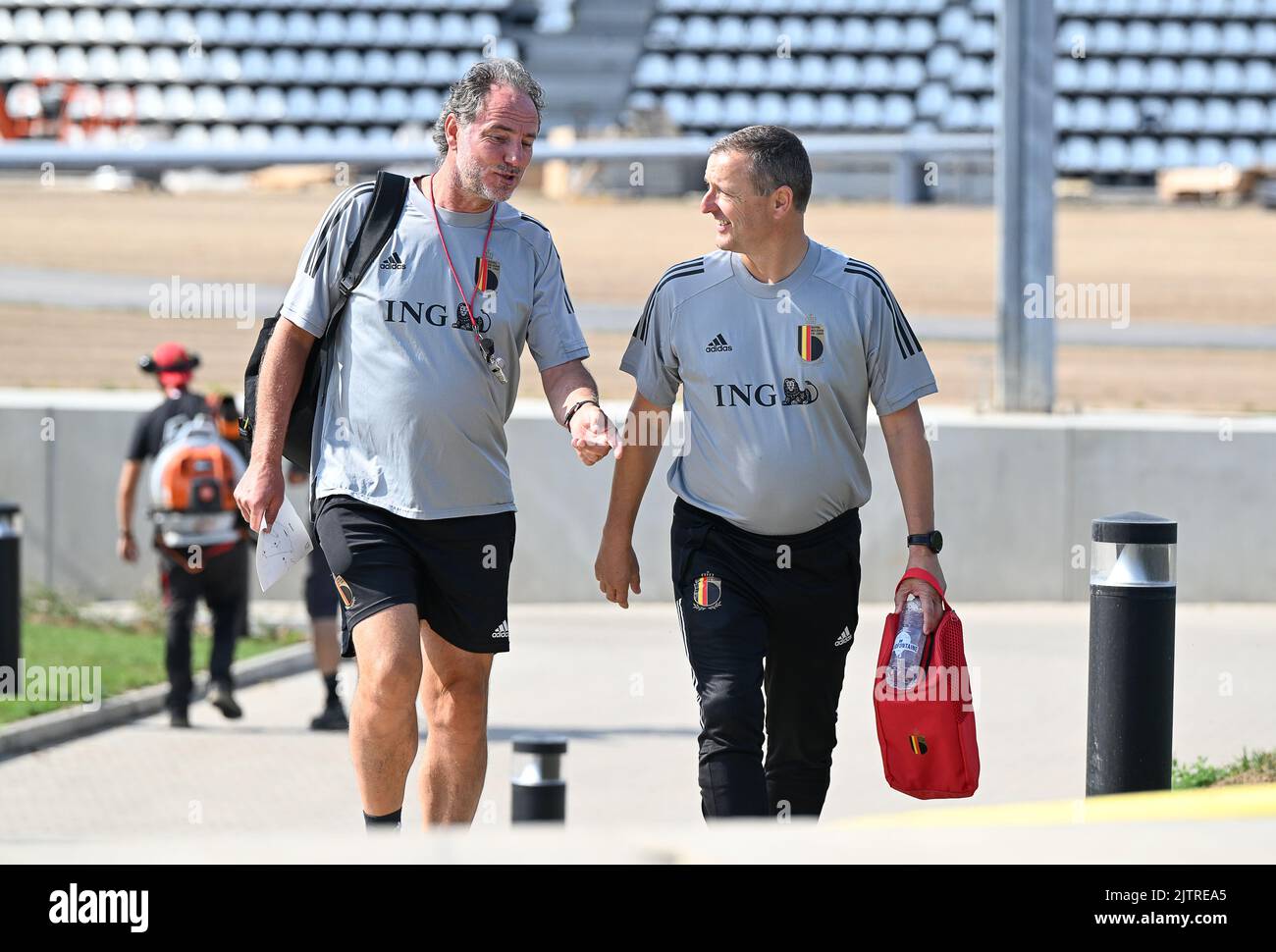 Tubize, Belgium, 01 September 2022. Belgium's assistant coach Kris ...