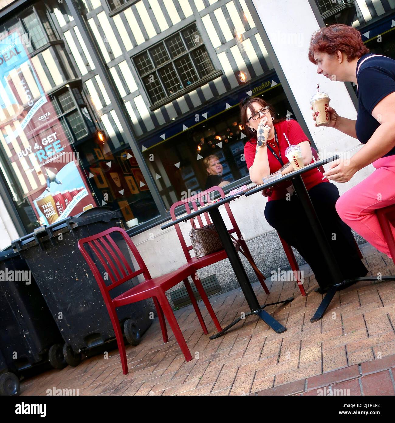 Ipswich, Suffolk, UK - 1 September 2022: Bright sunny morning in the ...