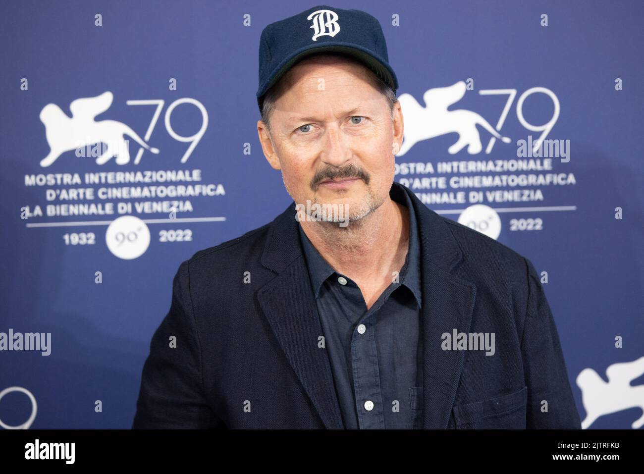 Director Todd Field attends the photocall for "Tar" at the 79th Venice ...