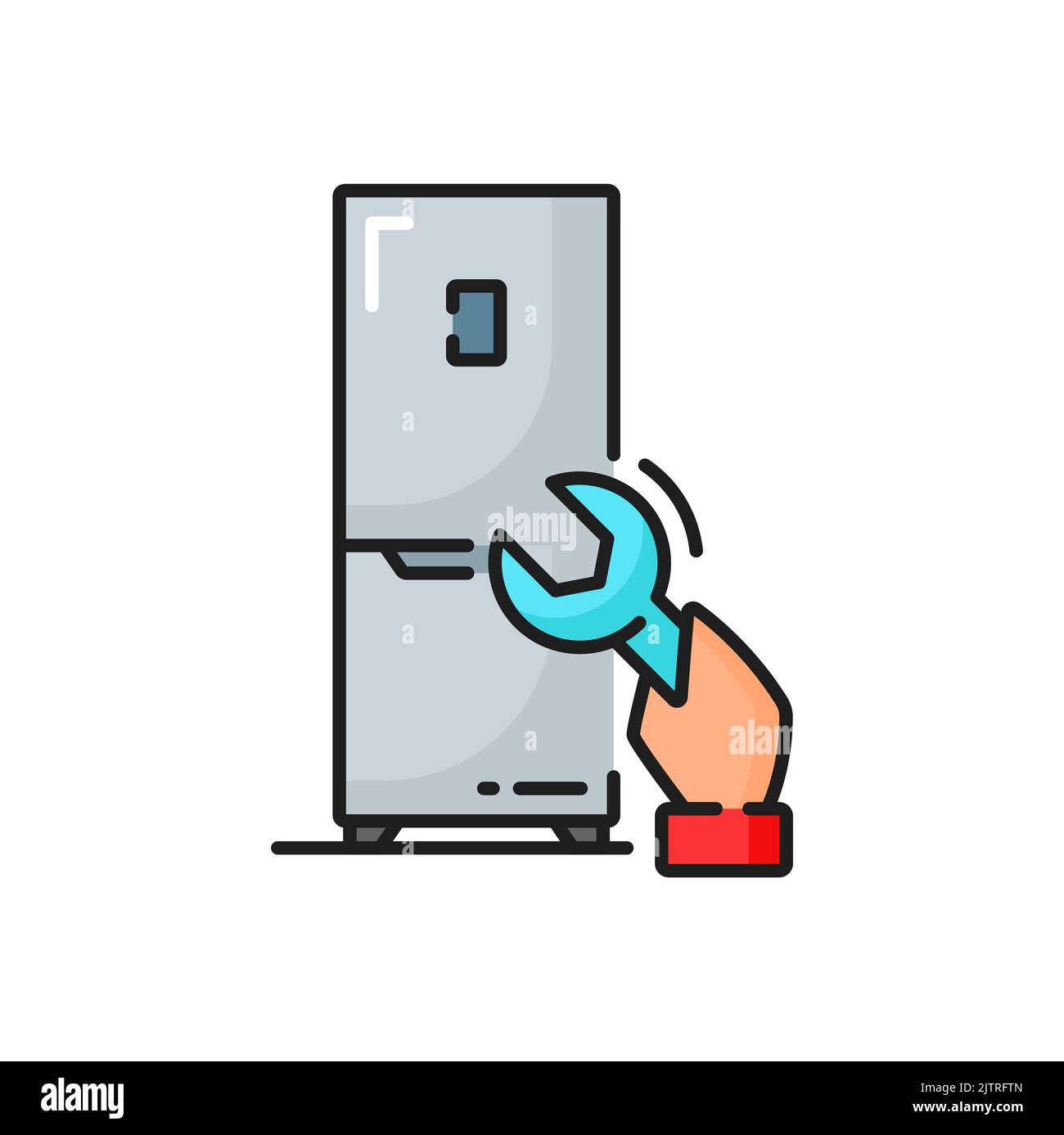 Fix freezer Stock Vector Images - Alamy