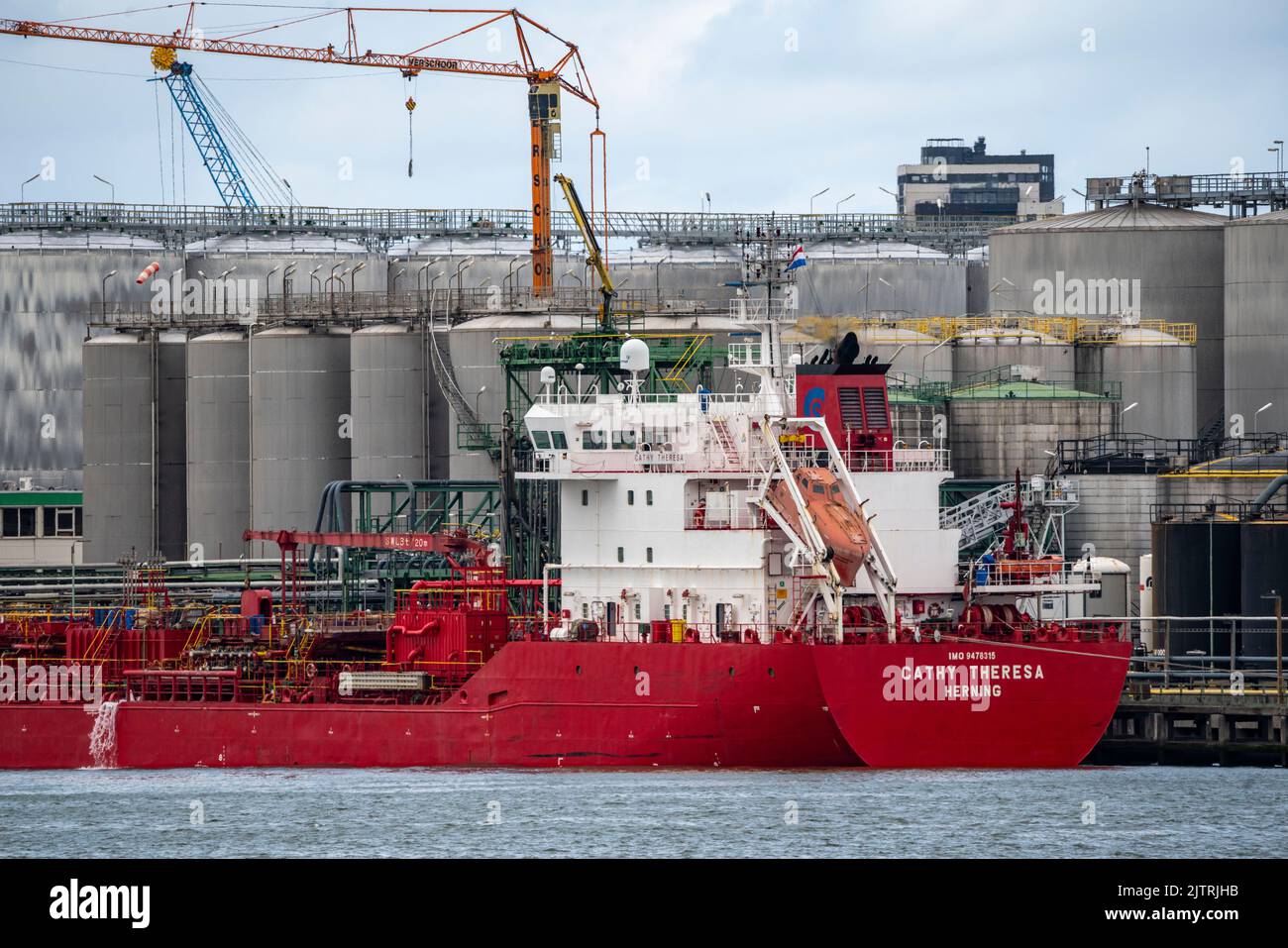 Vopak Terminal Vlaardingen, Large tank farm, independent terminal with ...