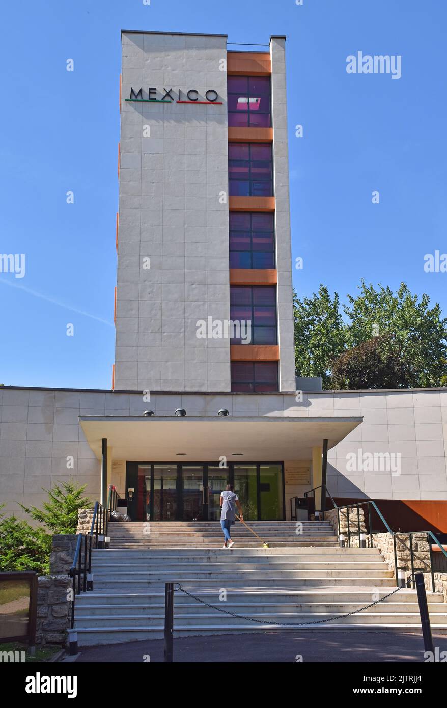 La Maison de Mexico, in the Cité Internationale Universitaire, Paris ...