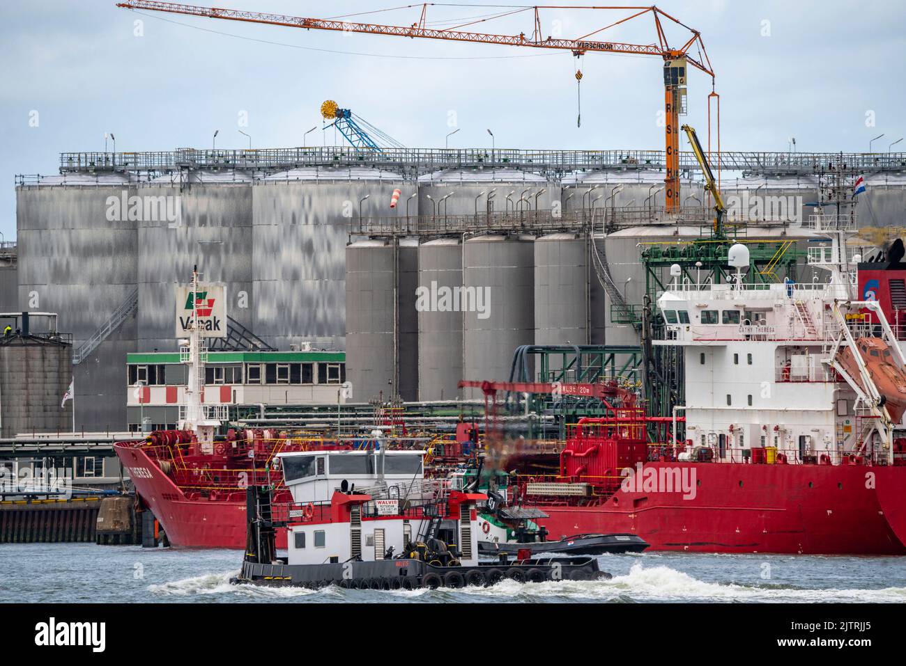 Vopak Terminal Vlaardingen, Large tank farm, independent terminal with ...