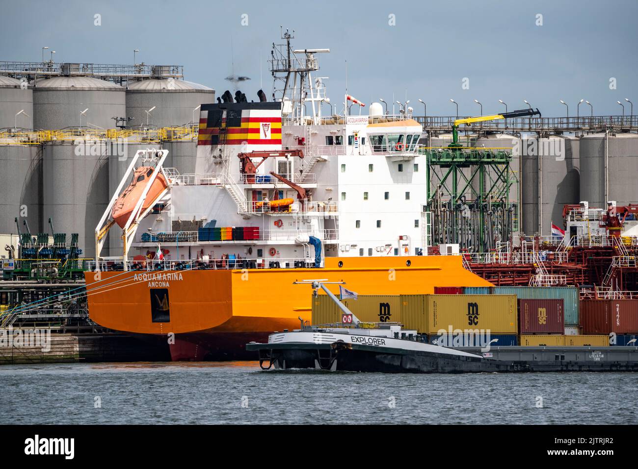 Vopak Terminal Vlaardingen, Large tank farm, independent terminal with ...