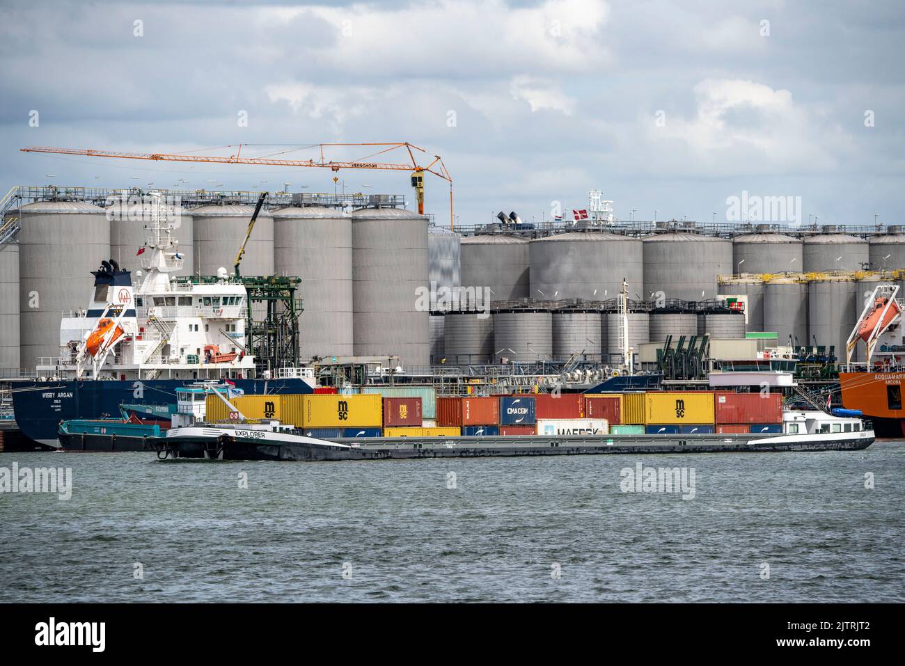 Vopak Terminal Vlaardingen, Large tank farm, independent terminal with ...