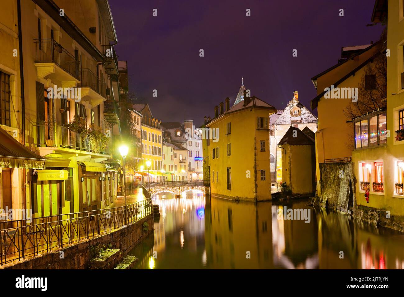 Alpine village Annecy in french Alps. France Stock Photo - Alamy