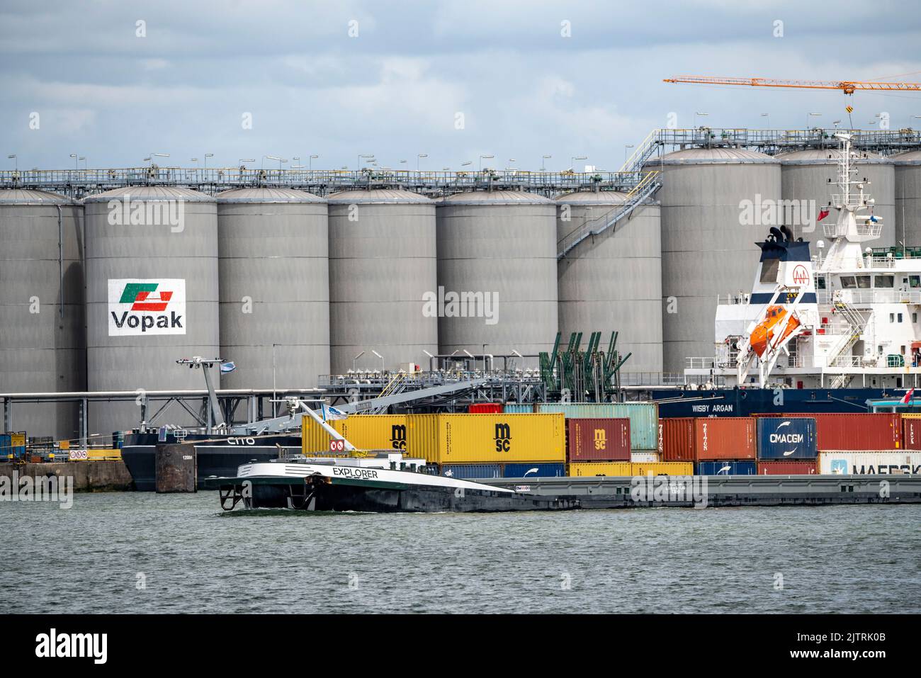 Vopak Terminal Vlaardingen, Large tank farm, independent terminal with ...