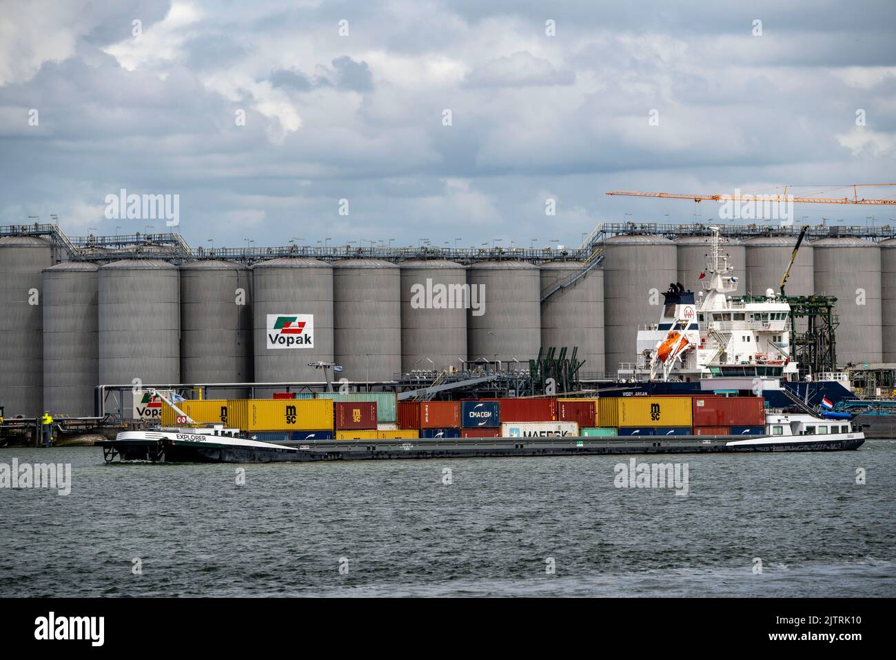 Vopak Terminal Vlaardingen, Large tank farm, independent terminal with ...