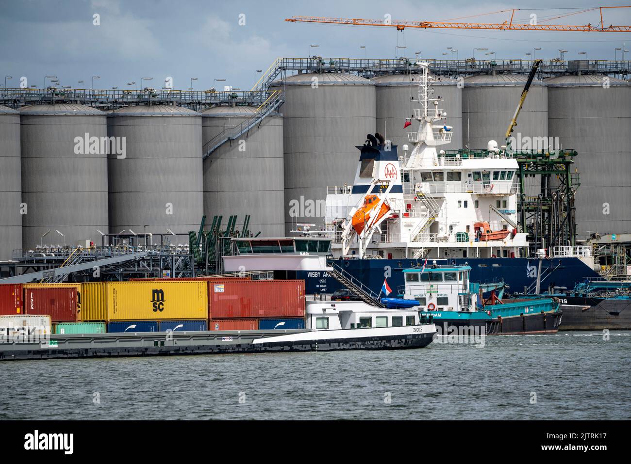 Vopak Terminal Vlaardingen, Large tank farm, independent terminal with ...