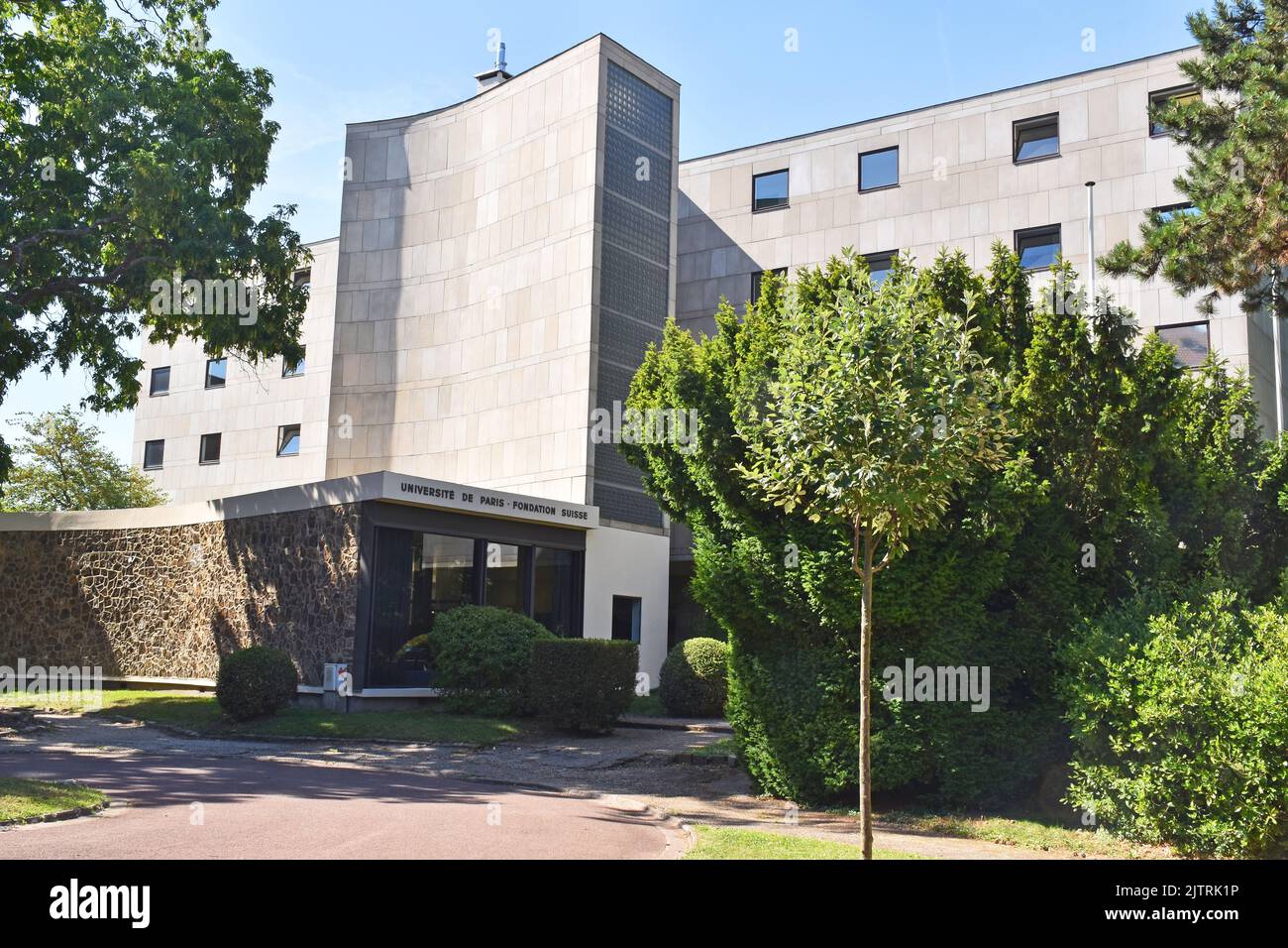 The Swiss Pavilion, in the Cité Internationale Universitaire, Paris ...