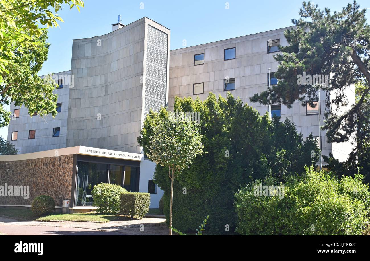 The Swiss Pavilion, in the Cité Internationale Universitaire, Paris ...