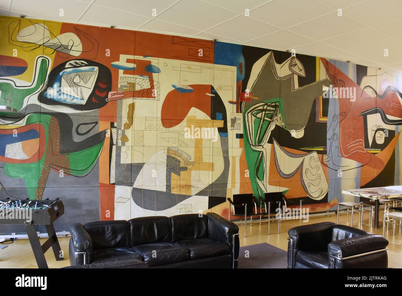 The Swiss Pavilion, in the Cité Internationale Universitaire, Paris ...