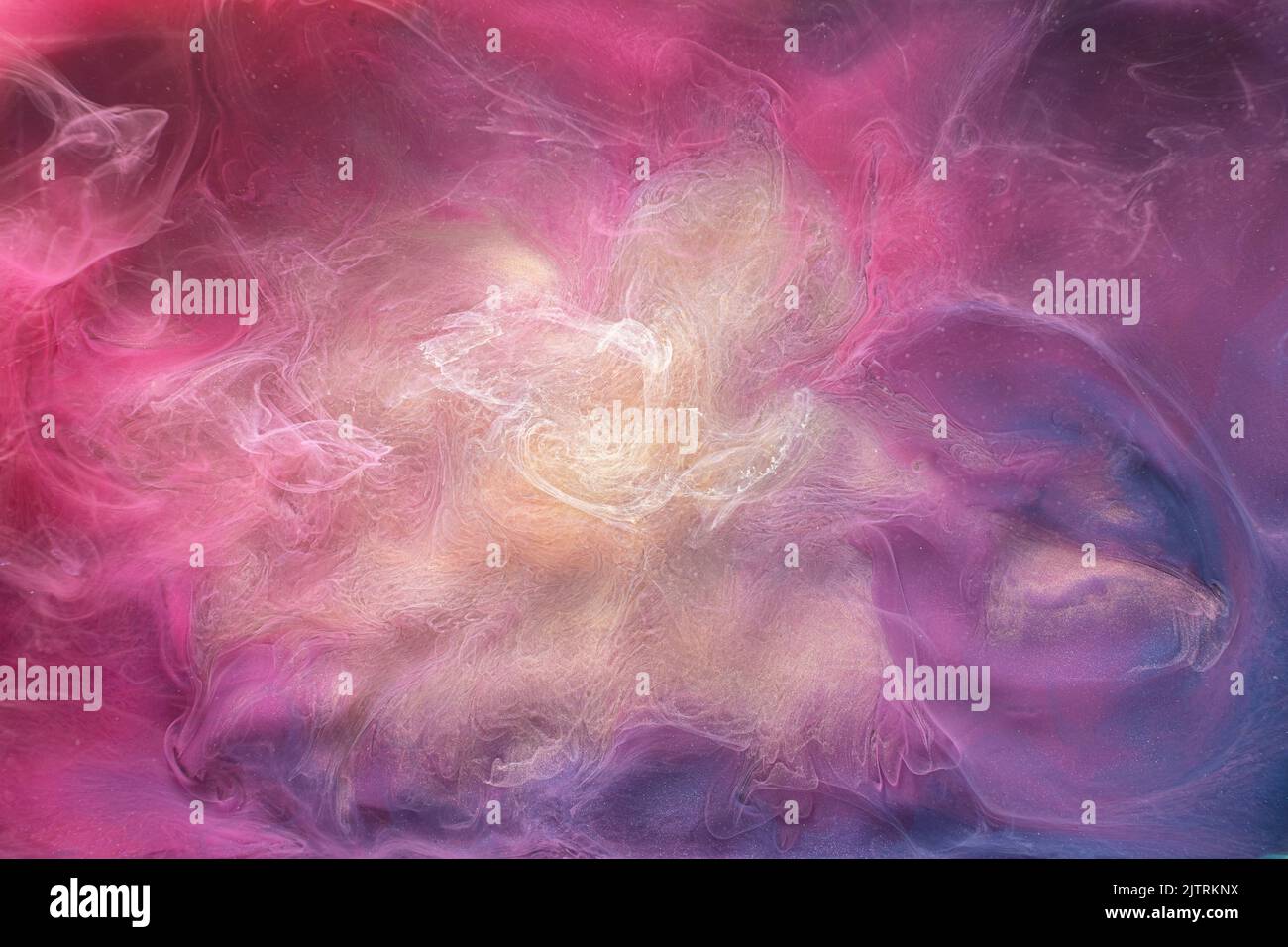 fume flow background magic spell magenta purple Stock Photo - Alamy