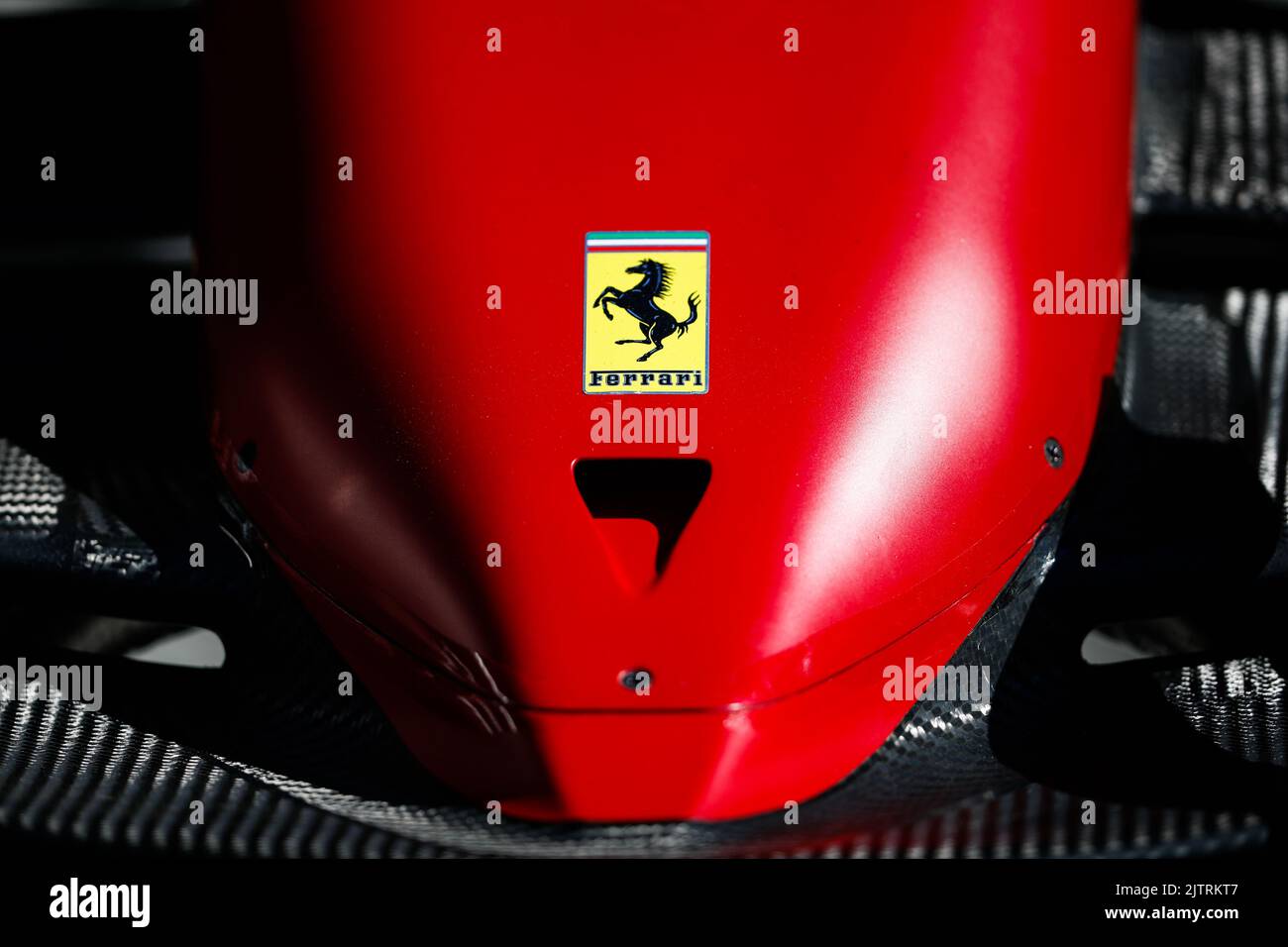 Scuderia Ferrari F1-75, mechanical detail, logo during the Formula 1 ...