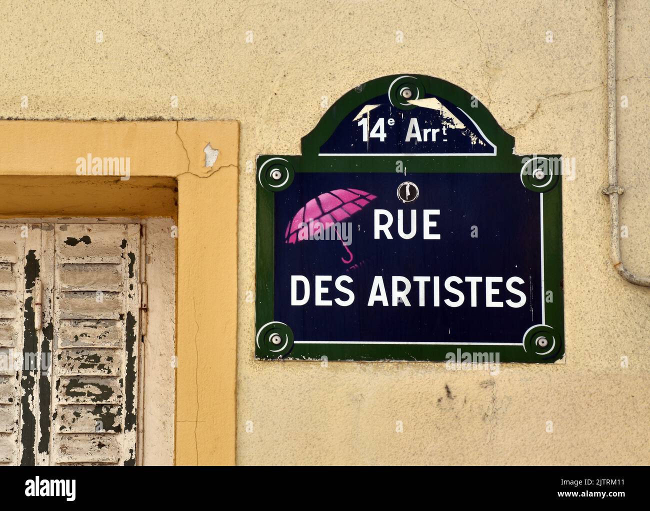 Street Corner Painting In France