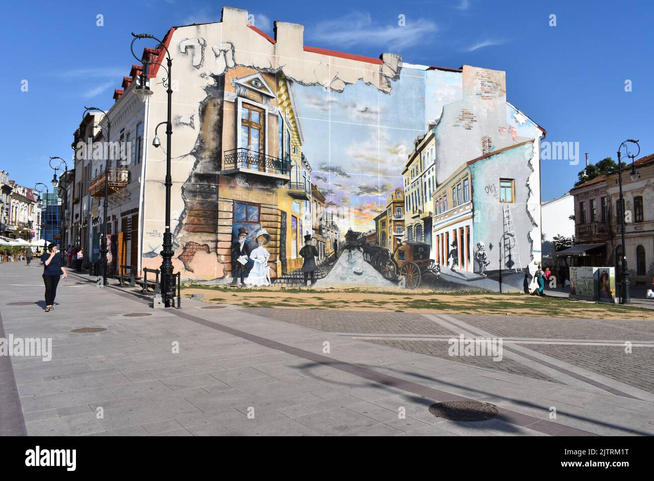 Old Town Center Stock Photo - Alamy