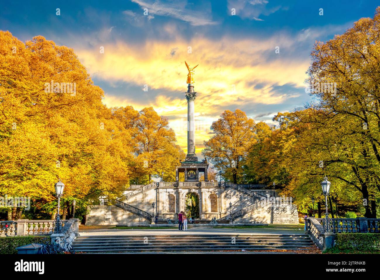 Angel Tower, Munich, Bavaria, Germany Stock Photo - Alamy