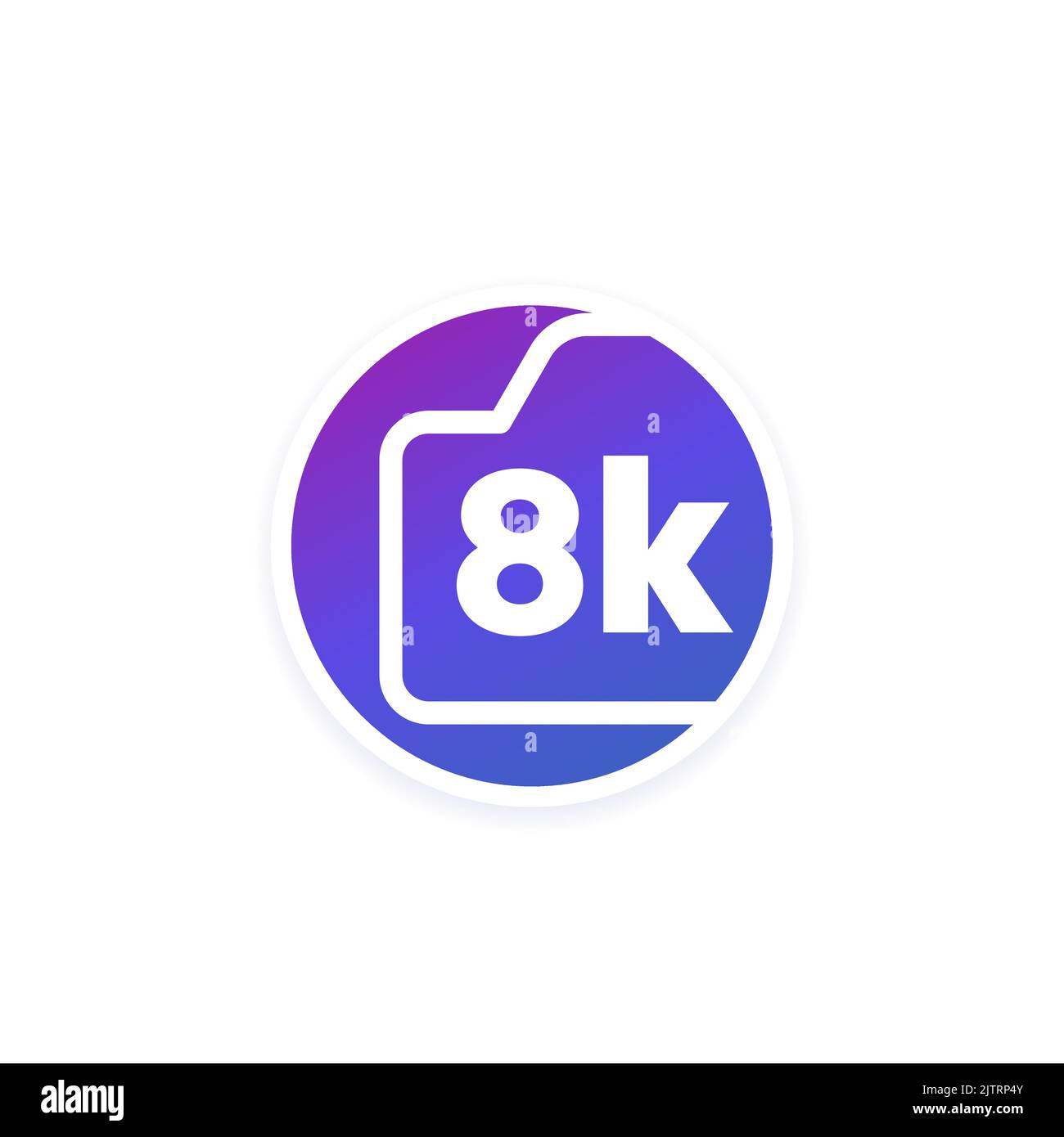 8k video camera vector icon Stock Vector Image & Art - Alamy