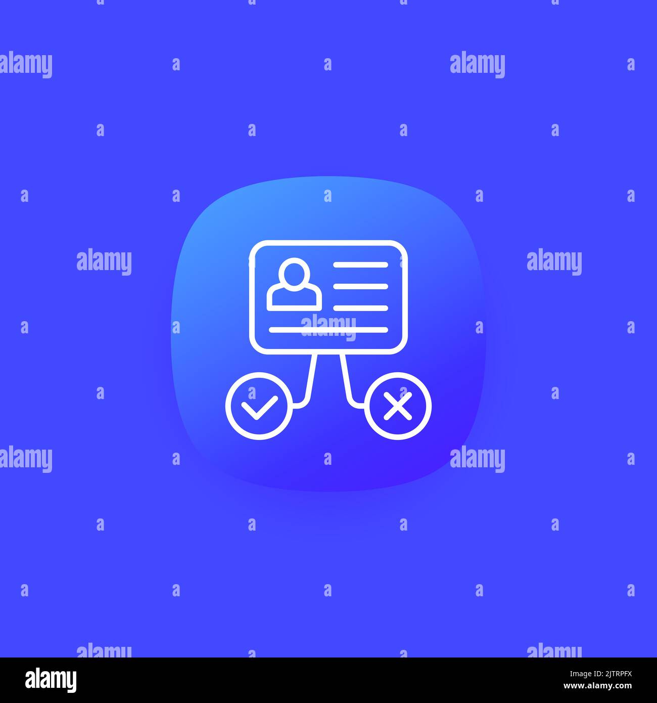 recruitment and hr line icon, vector Stock Vector Image & Art - Alamy