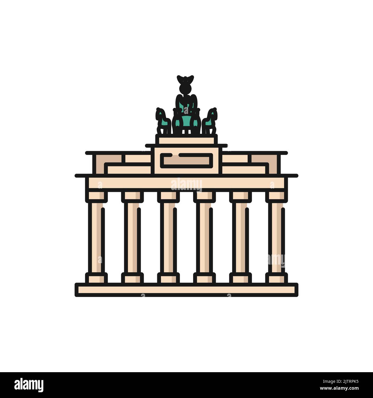 Brandenburg Gate, German tourism, history and culture tour landmark ...