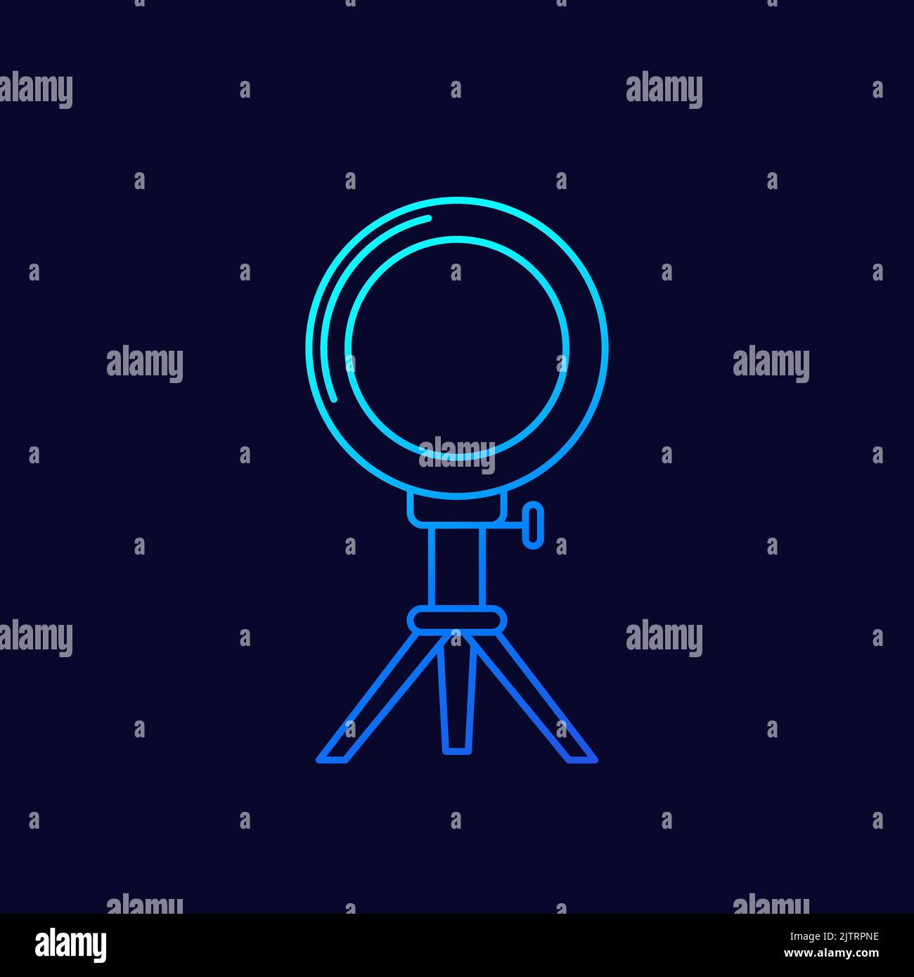 Ring light studio Stock Vector Images - Alamy