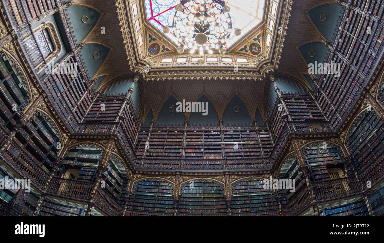 Brazil rio de janeiro old library hi-res stock photography and images ...