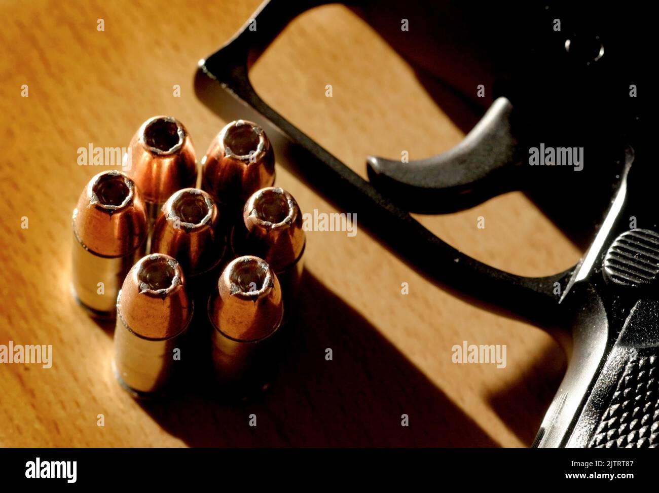 The Swedish police's new 9 mm Luger ammunition that the police use for ...