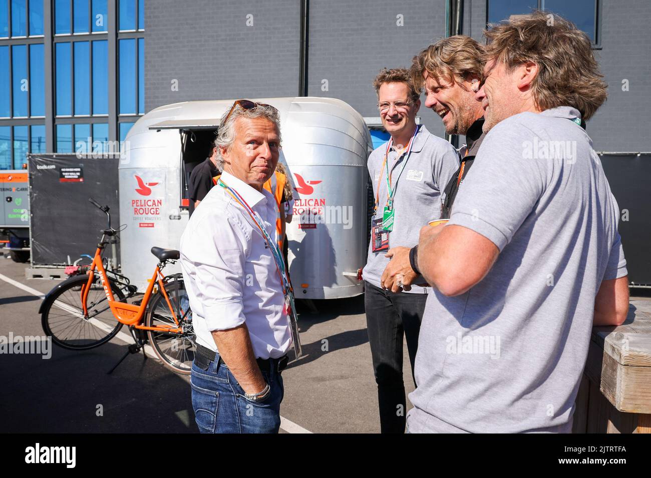 ZANDVOORT, NETHERLANDS - SEPTEMBER 1: Jan Lammers during the Formula 1 ...