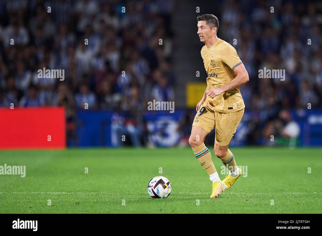 Robert Lewandowski of FC Barcelona during the La Liga match between ...