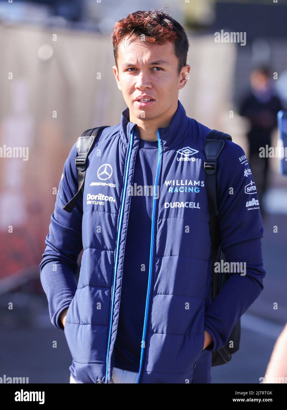 ZANDVOORT, NETHERLANDS - SEPTEMBER 1: Alex Albon of United Kingdom and ...