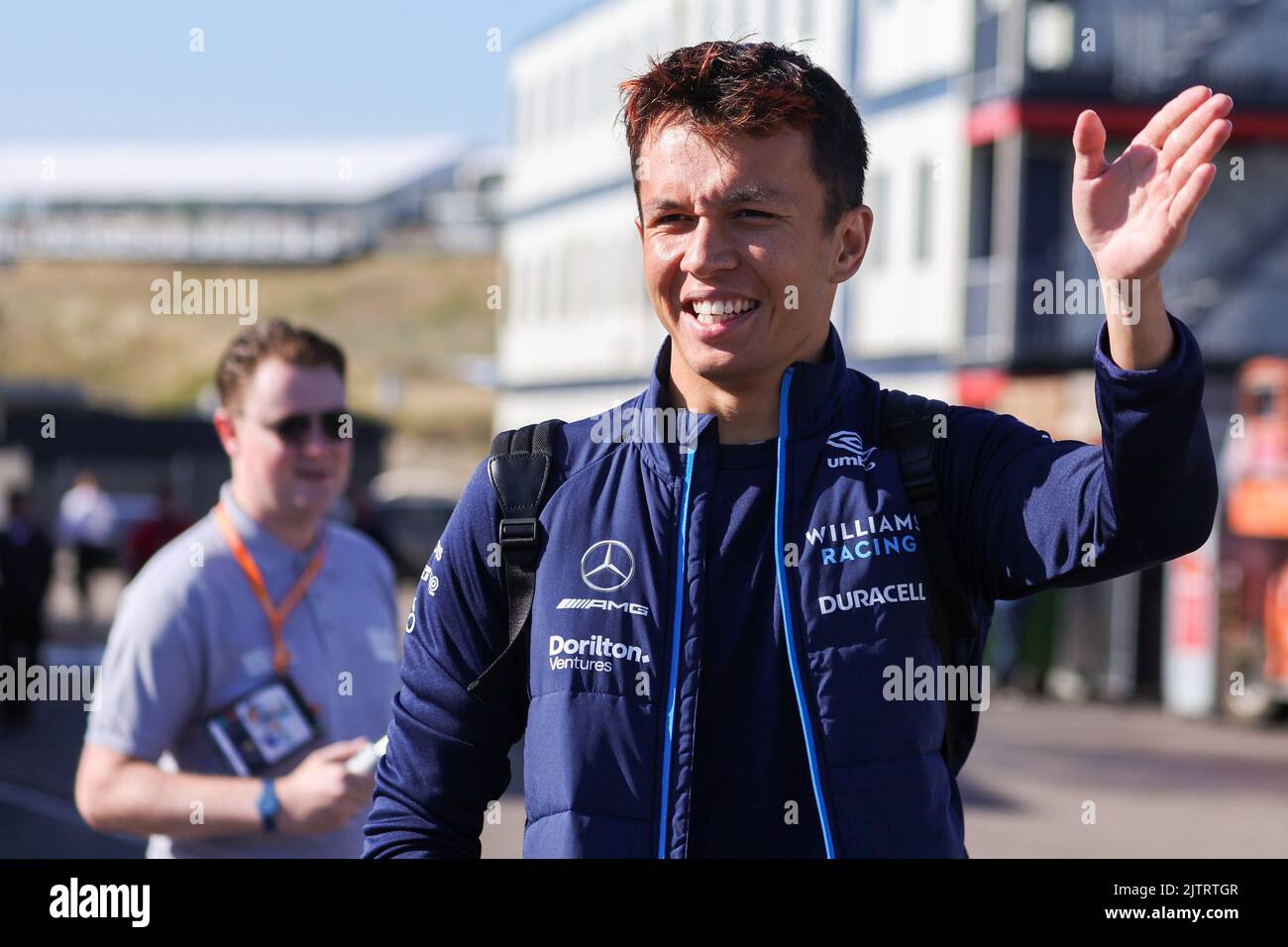 ZANDVOORT, NETHERLANDS - SEPTEMBER 1: Alex Albon of United Kingdom and ...
