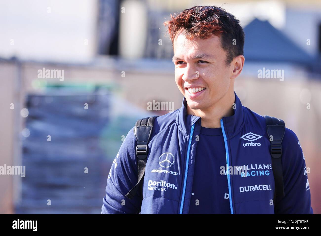 ZANDVOORT, NETHERLANDS - SEPTEMBER 1: Alex Albon of United Kingdom and ...