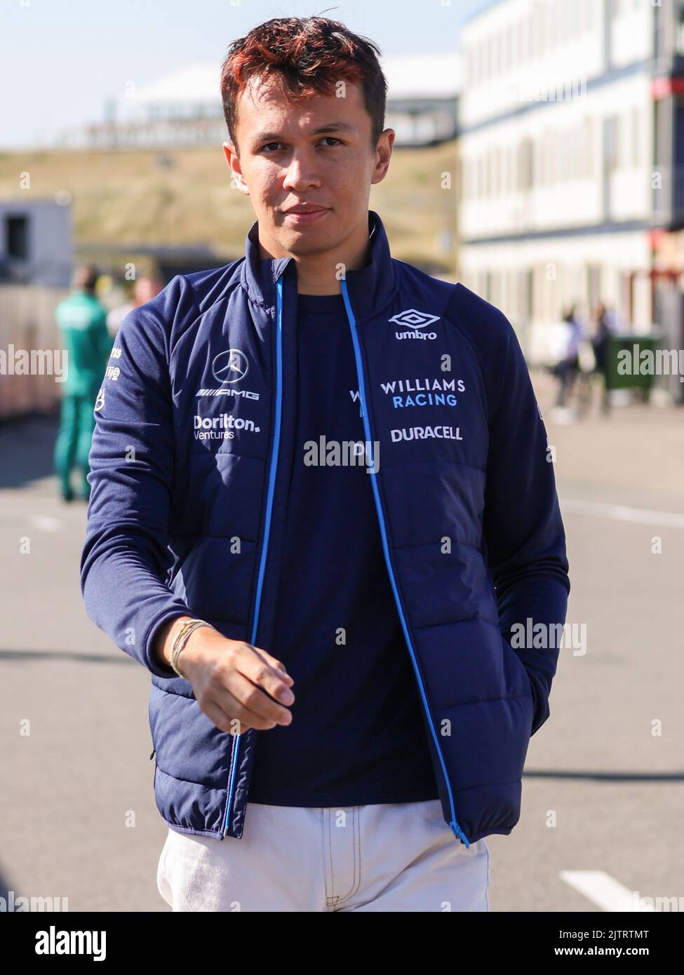 ZANDVOORT, NETHERLANDS - SEPTEMBER 1: Alex Albon of United Kingdom and ...