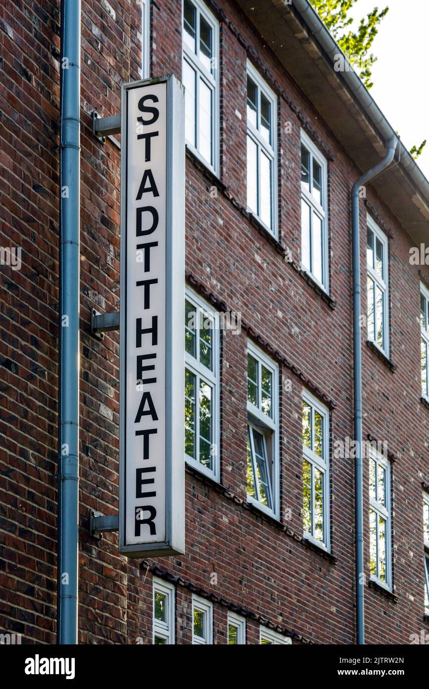 Stadttheater Cuxhaven in the converted auditorium of the Bleicken ...