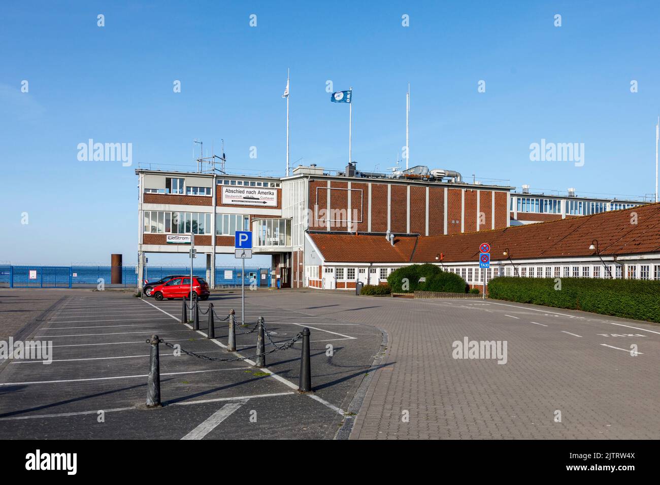 Steubenhöft, pier of the America Harbor in Cuxhaven Stock Photo - Alamy