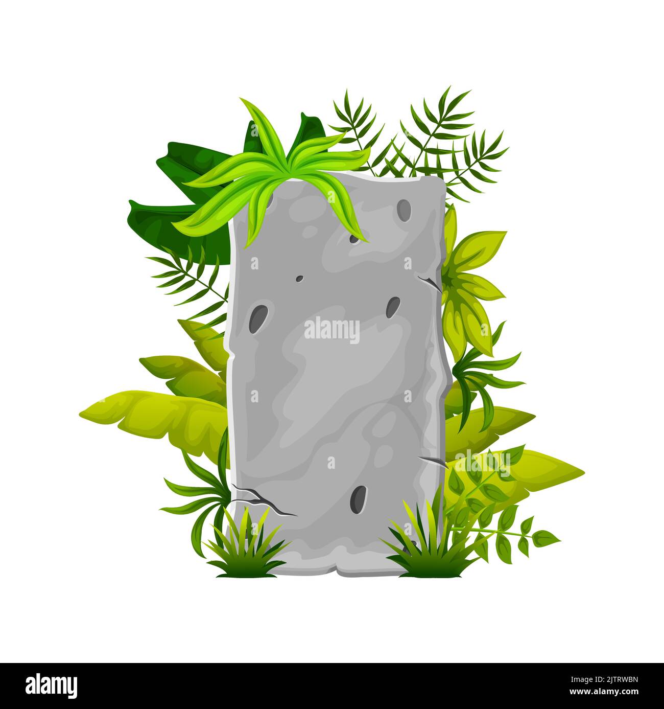 Boulder garden stone Stock Vector Images - Alamy