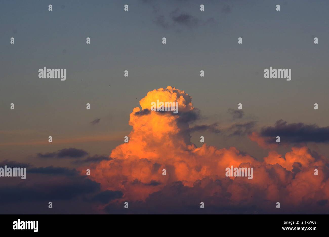 Clouds in sunset Stock Photo - Alamy