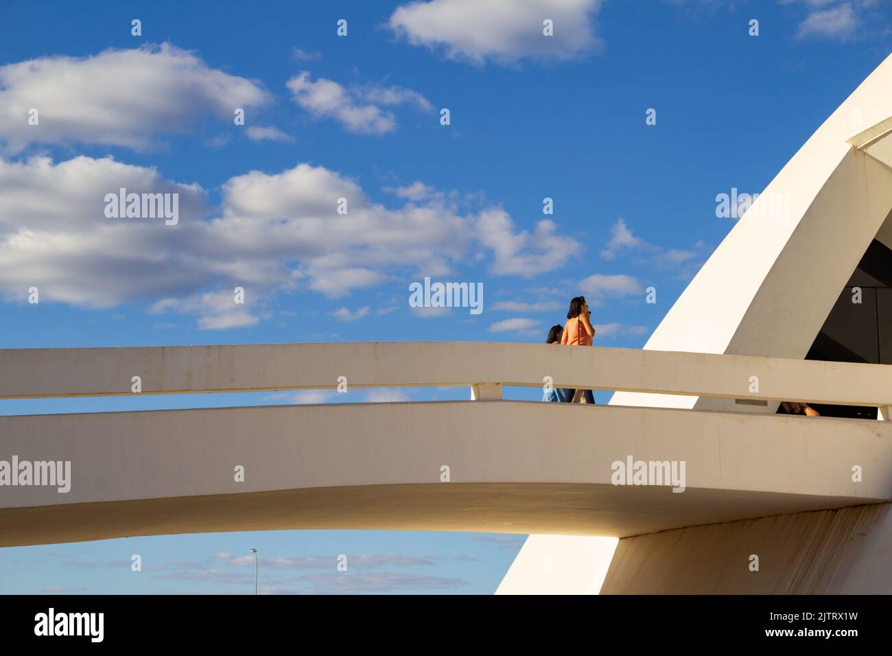 Brasília, Federal District, Brazil – July 23, 2022: Some people walking ...