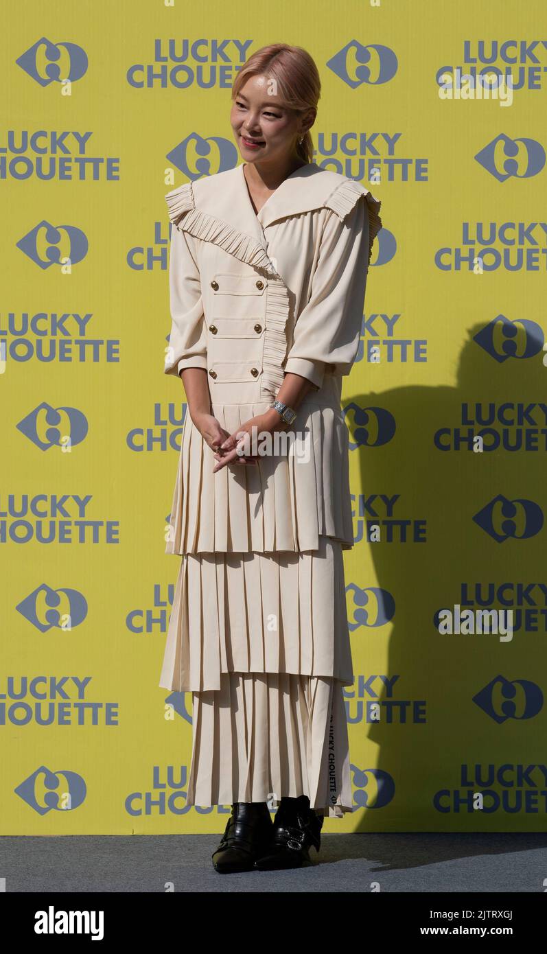 1 September 2022 – Seoul, South Korea : South Korean model Song Hae-na ...