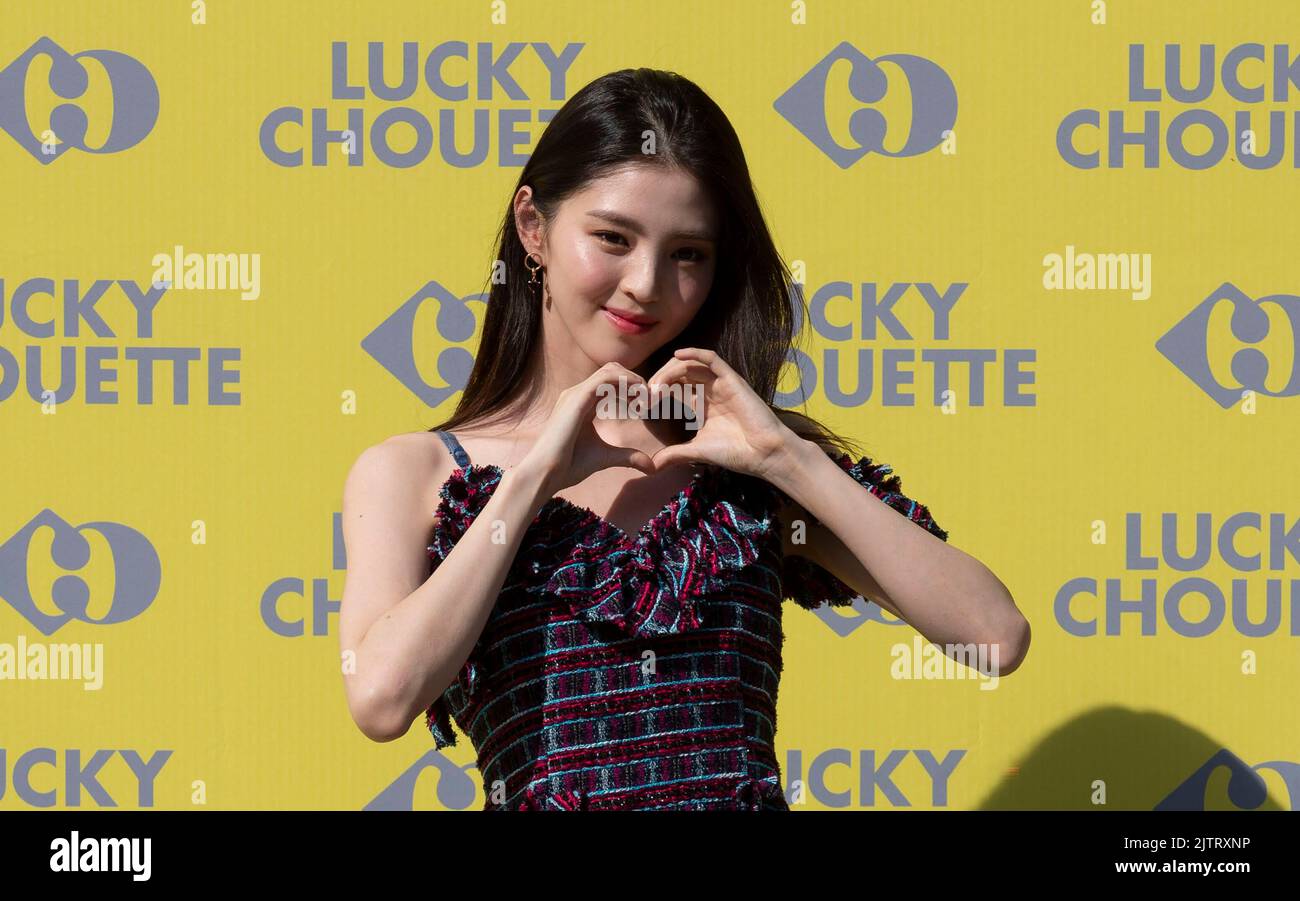 1 September 2022 – Seoul, South Korea : South Korean actress Han So-hee, attends a photo call ...
