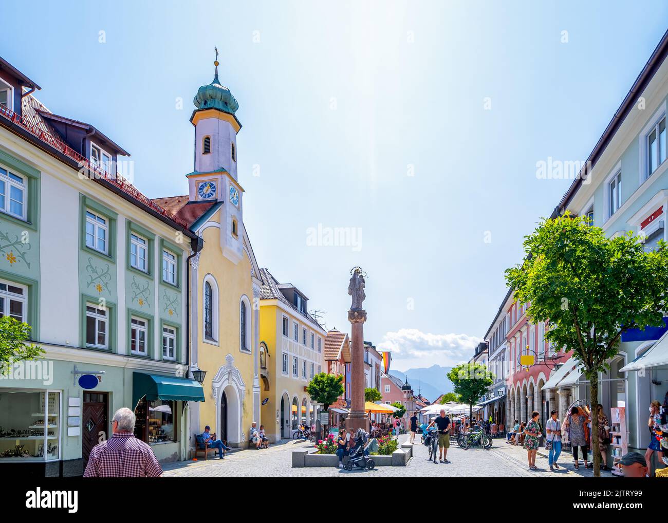 Murnau am staffelsee town hall hi-res stock photography and images - Alamy