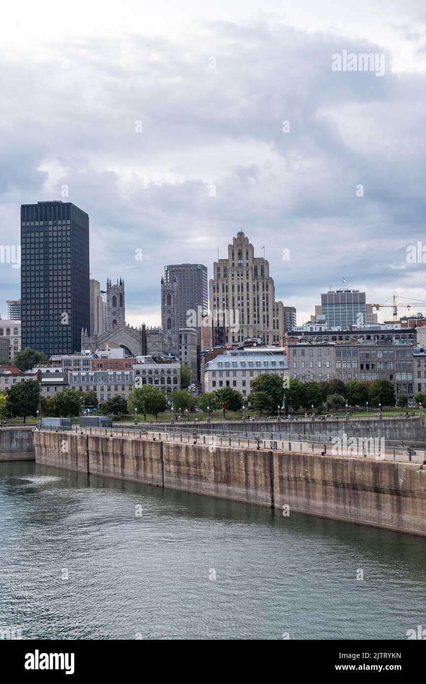 Montreal old port buildings hi-res stock photography and images - Alamy