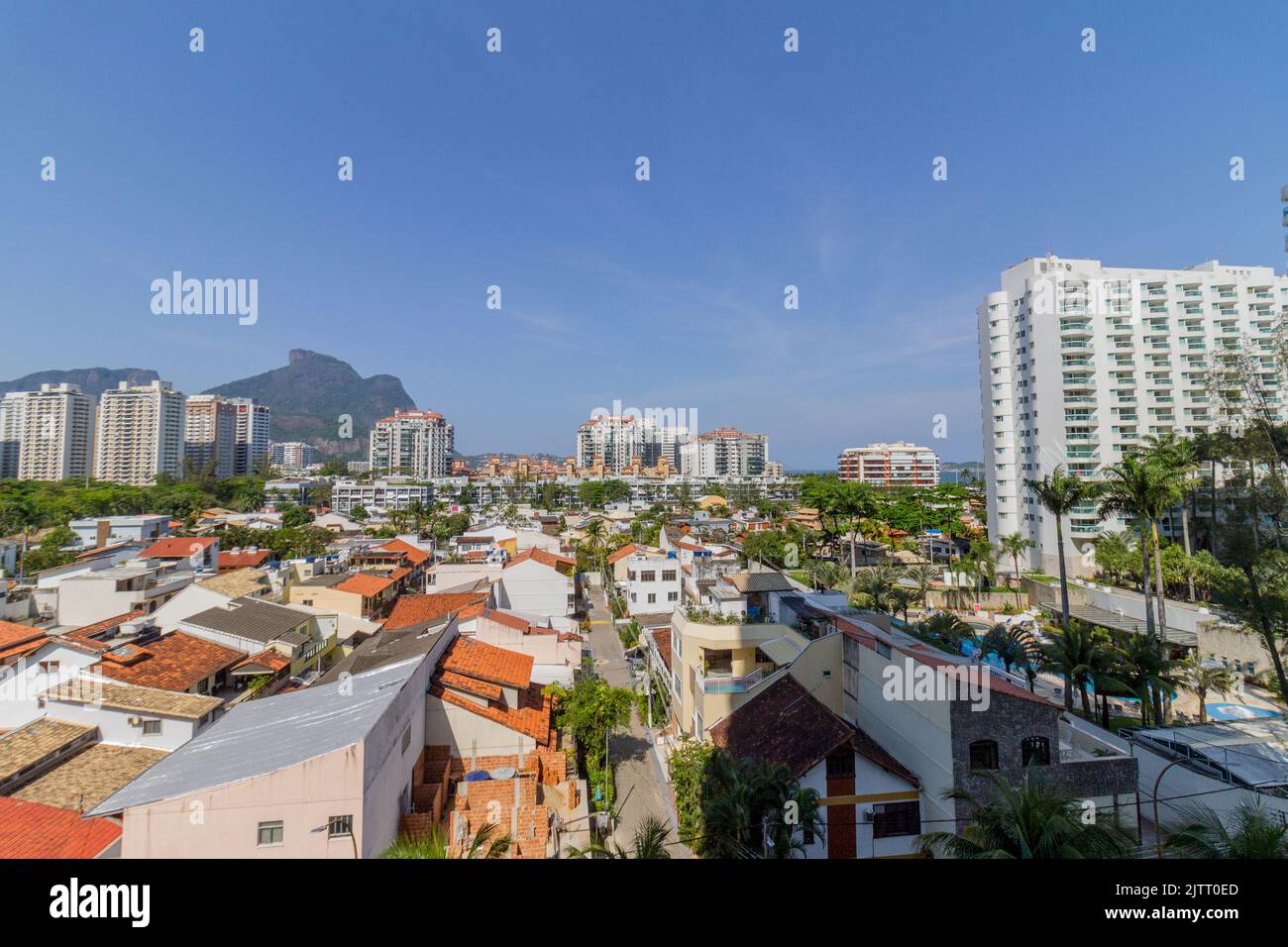 houses and buildings in Barra da Tijuca in Rio de Janeiro Brazil Stock ...