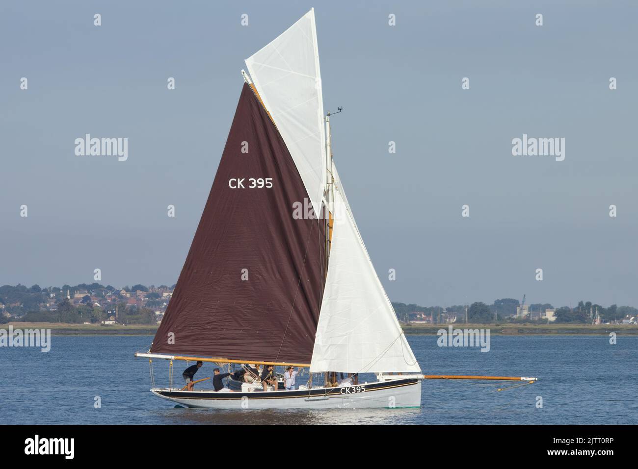 Smack traditional fishing boat hi-res stock photography and images - Alamy