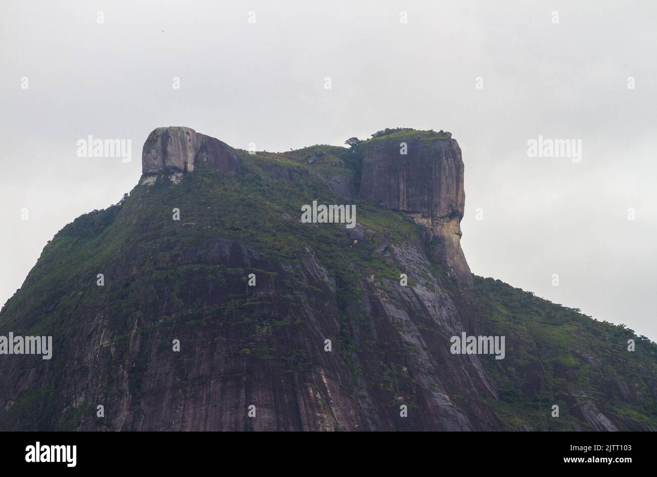 View of Gavea stone in rio de janeiro Stock Photo - Alamy